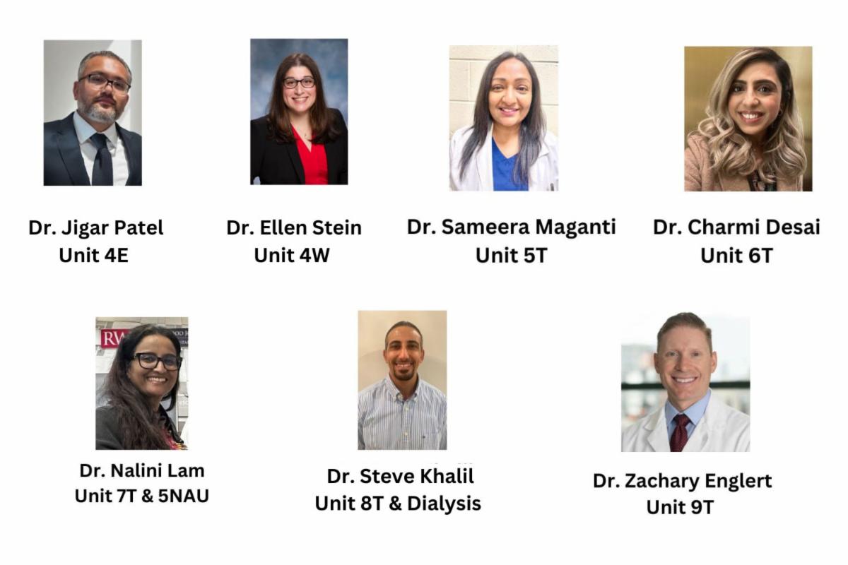 Message from Drs. Christopher Gilligan and Anthony Altobelli: Unit ...