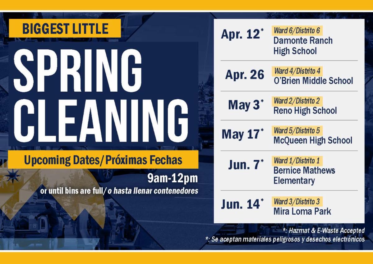 Biggest Little Spring Cleaning Events 2025