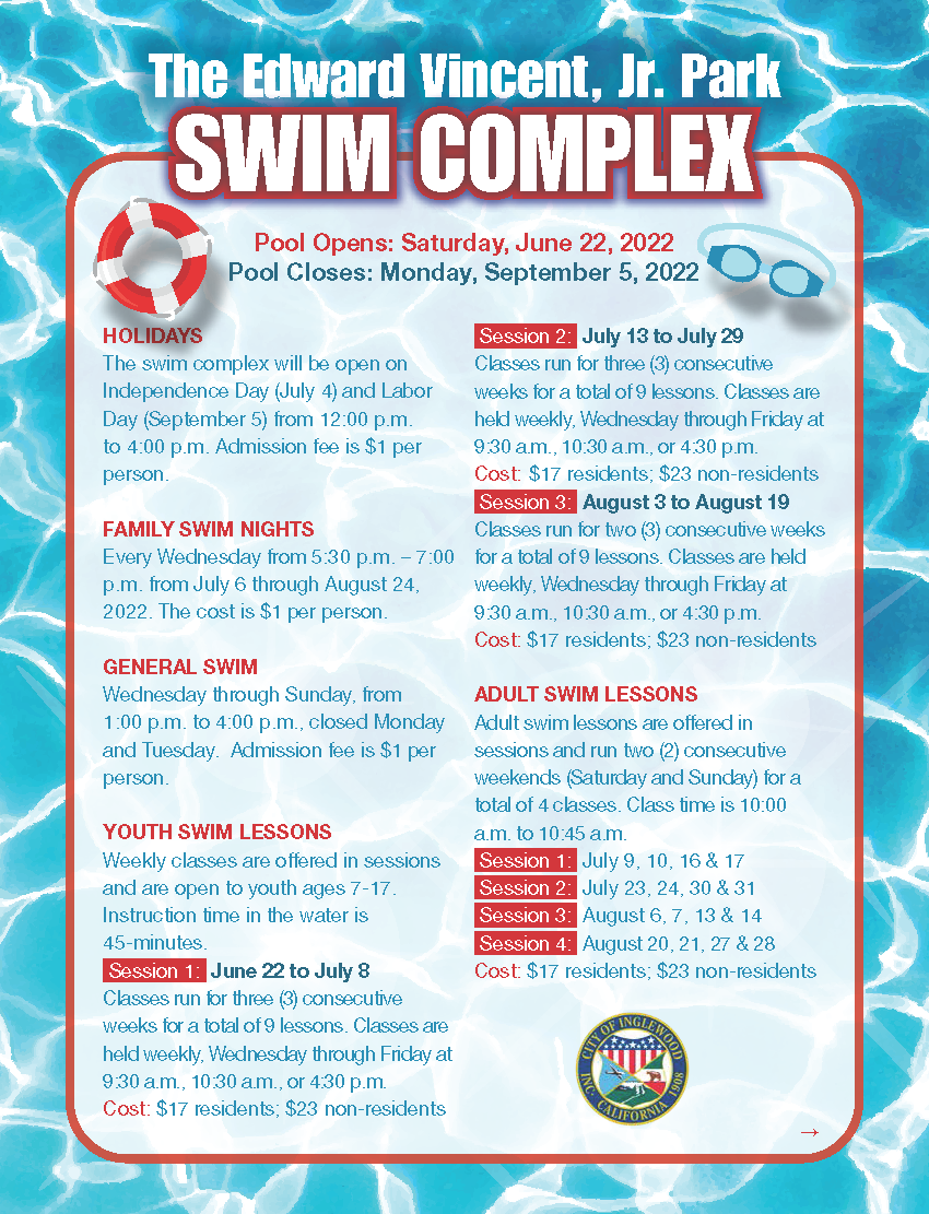 Upcoming Summer Activities