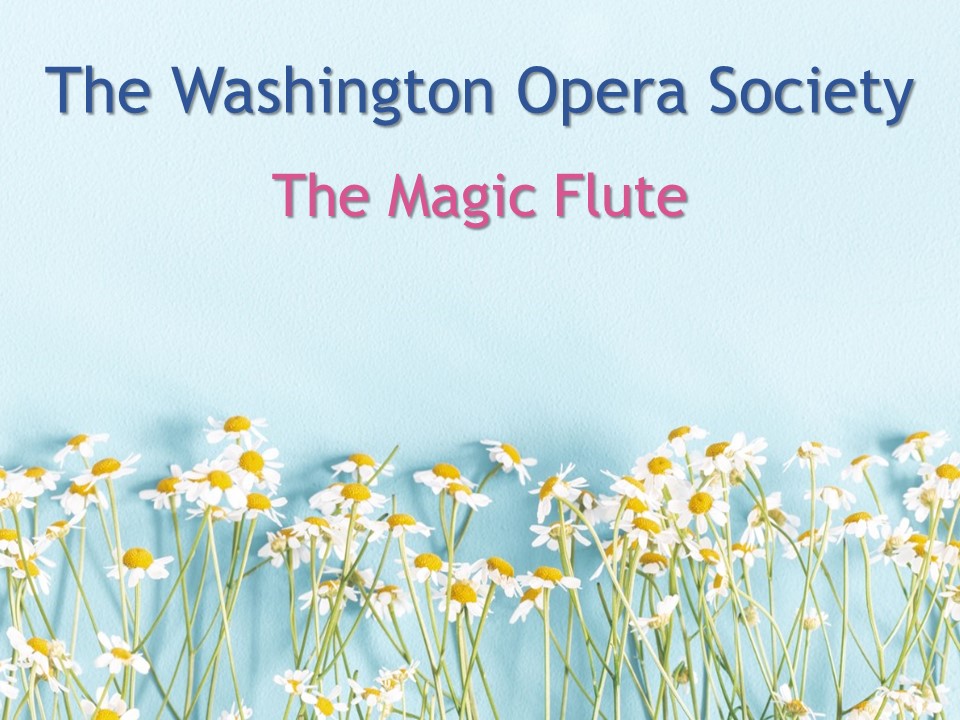 The Magic Flute 23 September at Embassy of Austria
