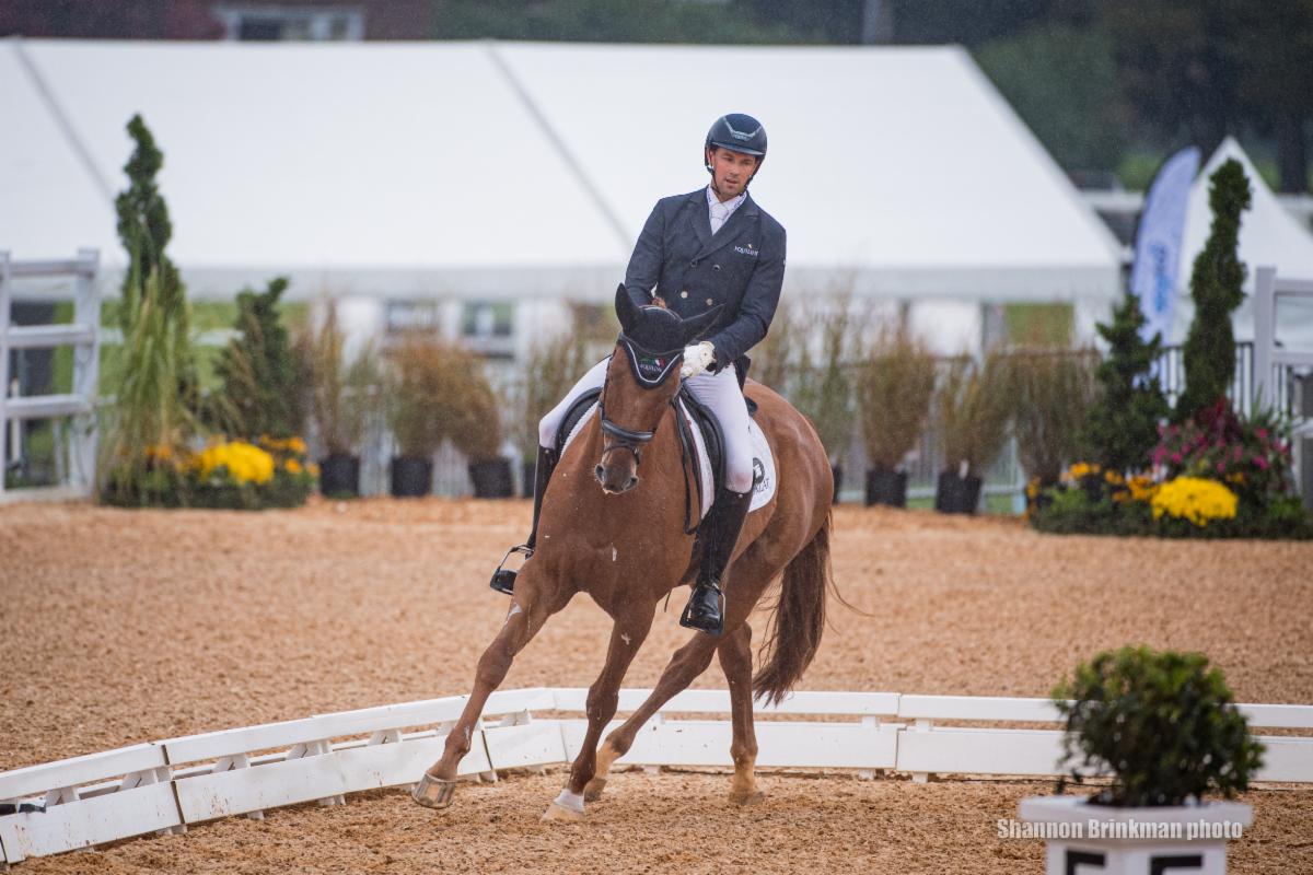 Woods Baughman Leads the Way Following Thursday’s Dressage at the MARS ...