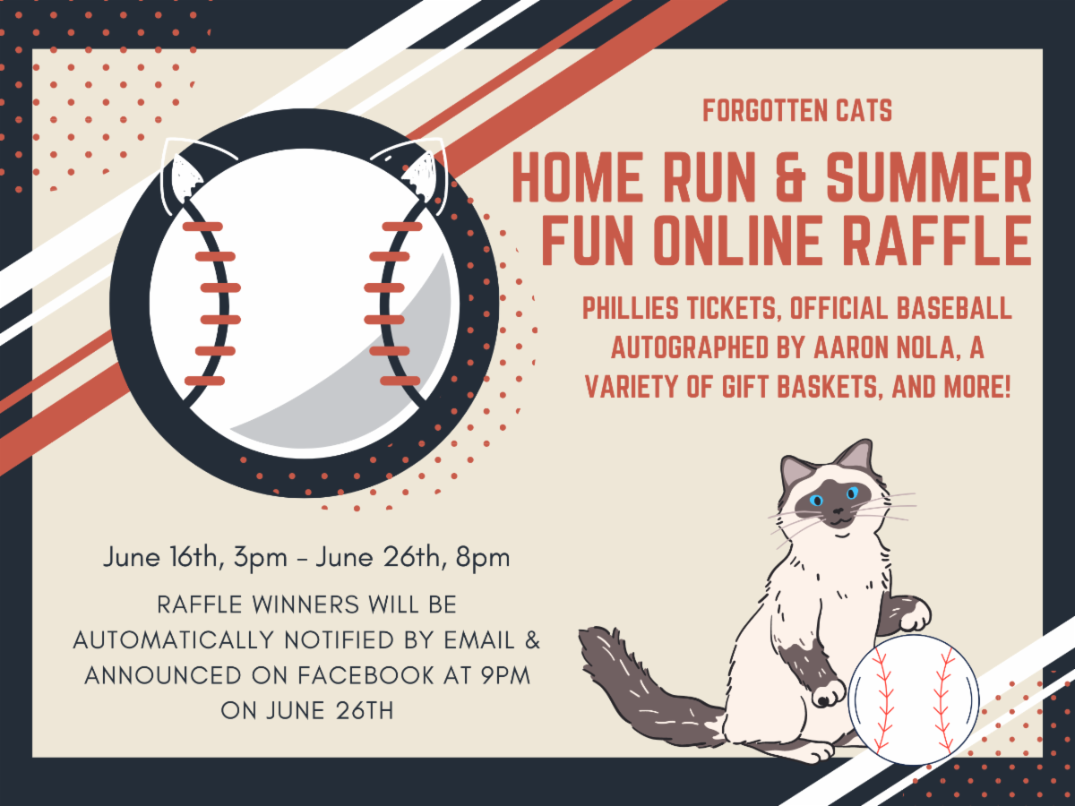 URGENT - BARN HOMES NEEDED!, PHILLIES Tickets & More Raffle, Adoption ...