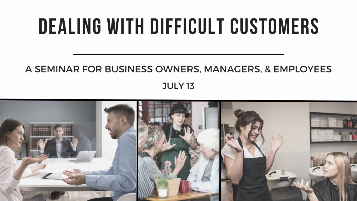 Grants, Difficult Customers, & HR