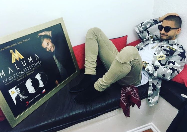 MALUMA REVOLUCIONA ARGENTINA Y RECIBE DISCOS DE PLATINO POR VENTAS