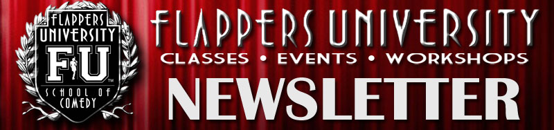 Flappers University Newsletter - How Stand Up Has Saved Me In COVID19