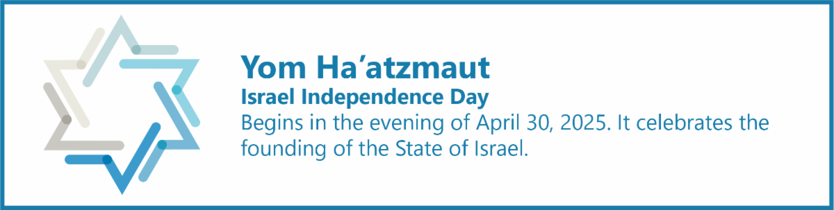 Upcoming Events: Holocaust Remembrance Day, Israel Remembrance Day ...