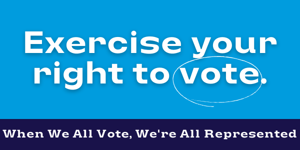 When We All Vote, We're All Represented