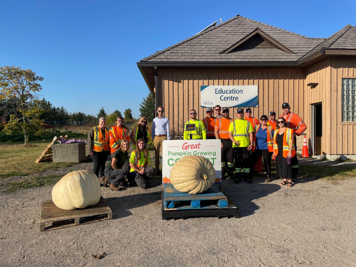 Le champ de citrouilles de la ville de Barrie produit le gagnant ...