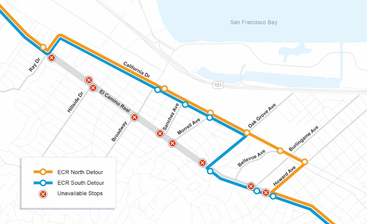 Updated Traffic Advisory: ECR open Tue, Feb 10 between Edgehill ...