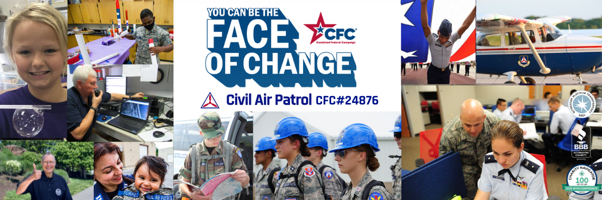 Join the Combined Federal Campaign (CFC) for Civil Air Patrol