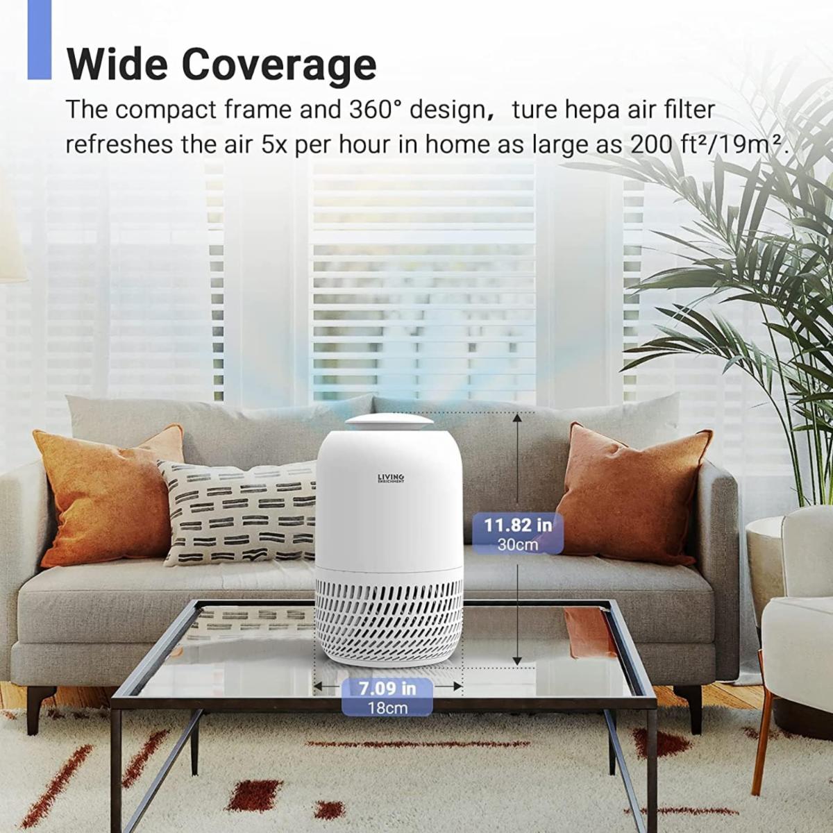 Living Enrichment Air Purifiers fwith True HEPA Filter - Available