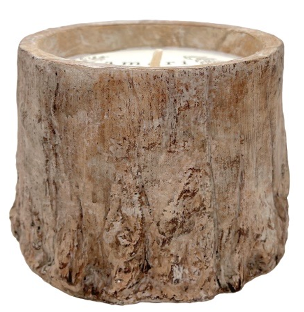 Amari Tree Stump - Root Style Cement Pot Citronella Candles... Great ...