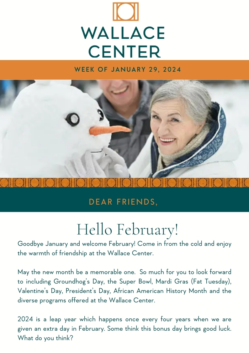 January 29, 2024: Commission on Aging Weekly Update