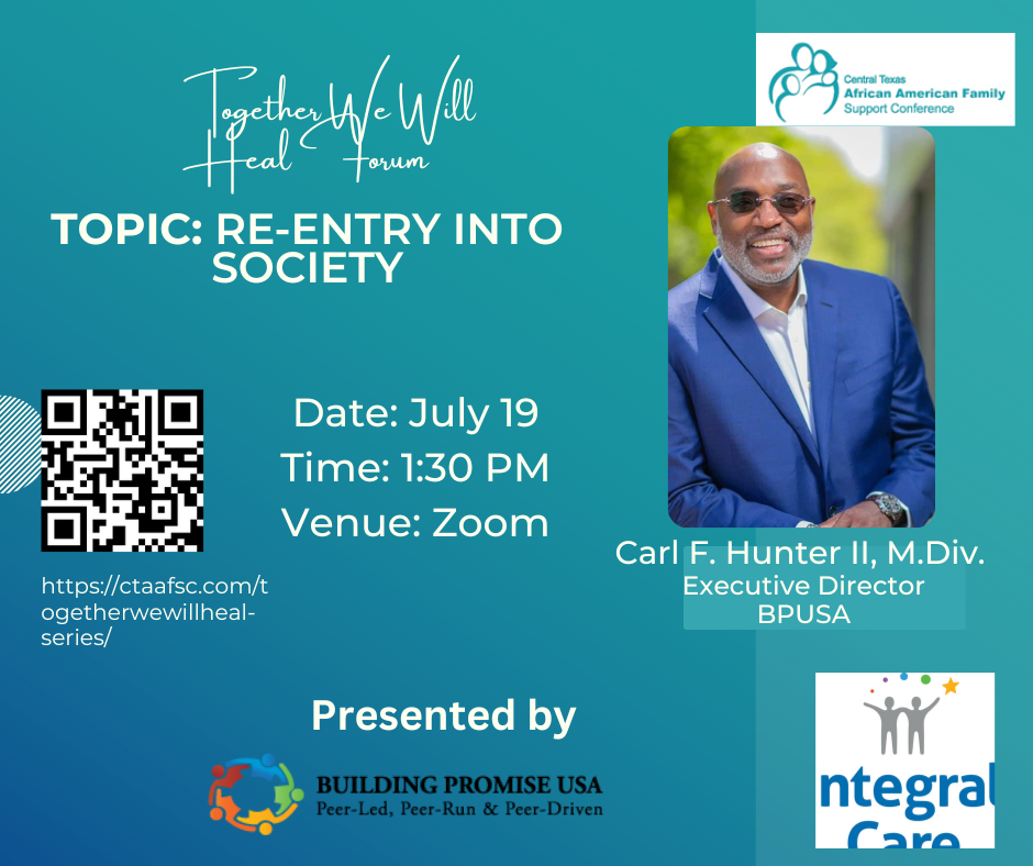 Let's talk about Re-entry into Society