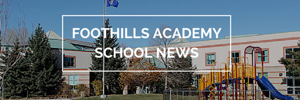 Foothills Academy October 11, 2016 School Update