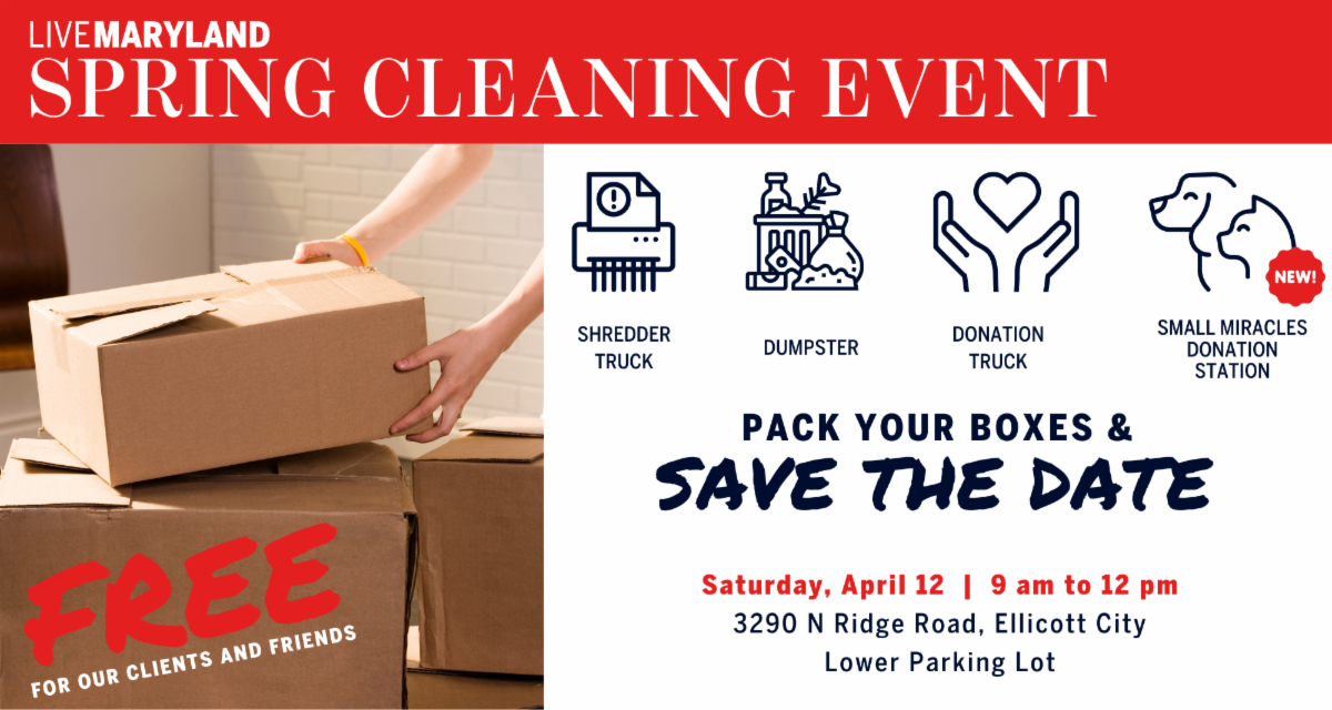 ANNUAL SPRING CLEANING EVENT