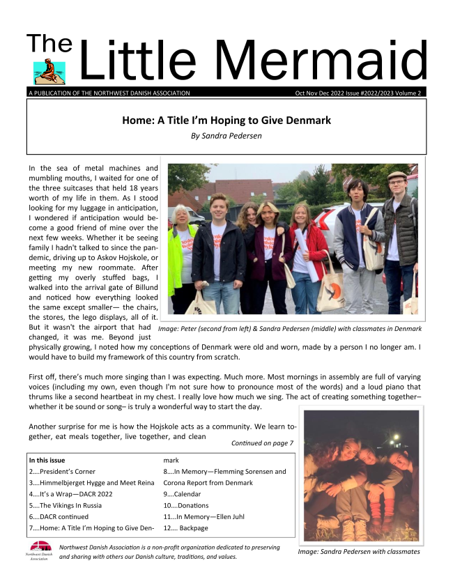 Fall Issue: The Little Mermaid