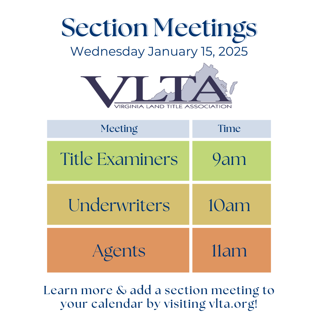 VLTA Title Buzz: January 8th