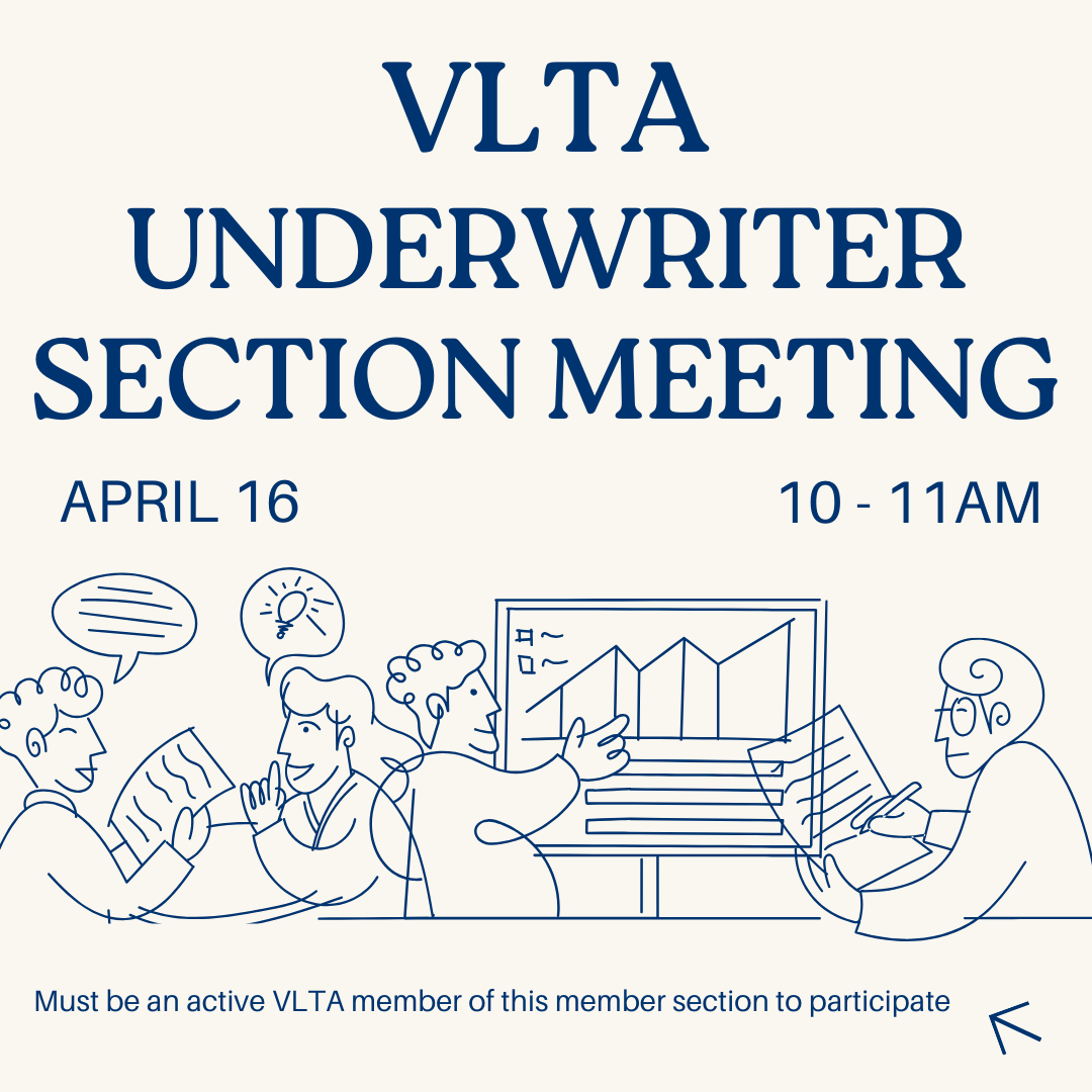 VLTA Title Buzz: April 2nd