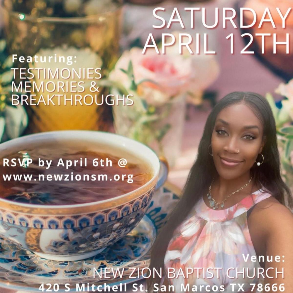 NOONDAY TEA WITH FIRST LADY ASHLEY