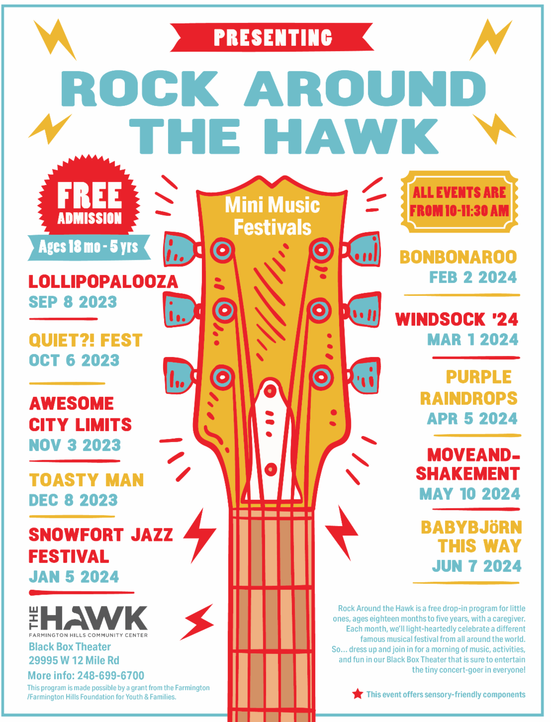 CORRECTION - Live @ The Hawk Presents