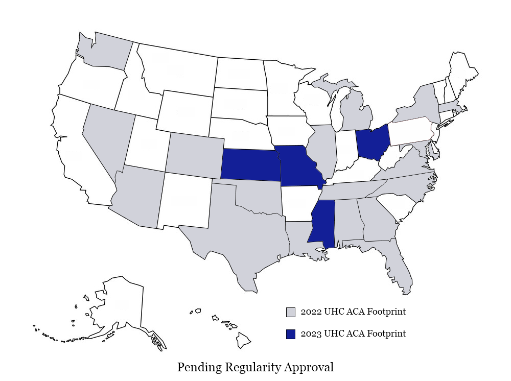 United HealthCare ACA is Coming to your Licensed State
