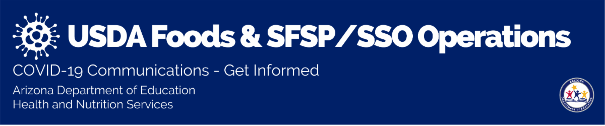 USDA Foods and SFSP/SSO Operations
