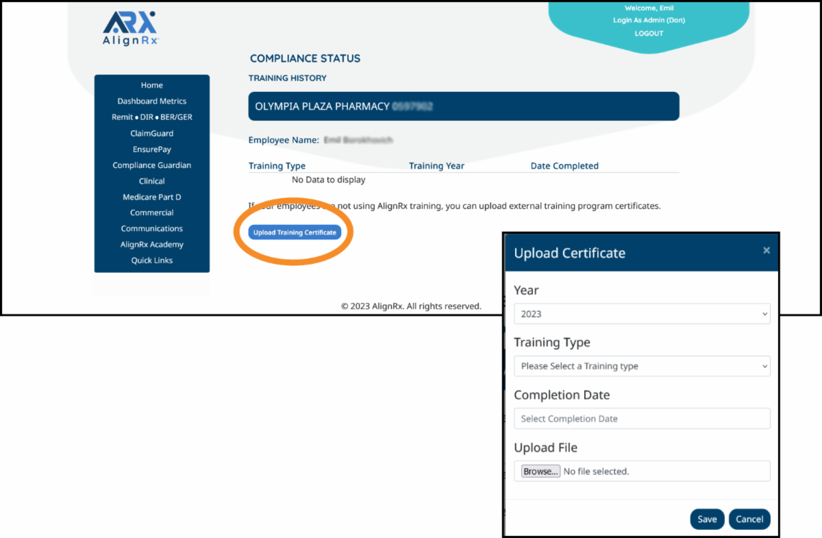 Compliance Guardian Spotlight: Manage Staff Training