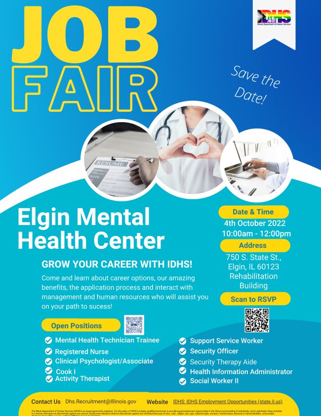 IT opportunities, Career Center workshops, career fairs, hiring employers