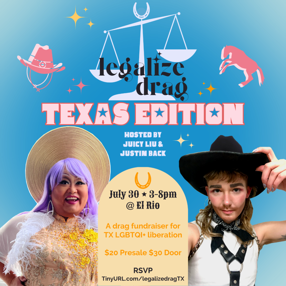 BALIF Newsletter- Join us! Legalize Drag: Texas Edition this Sunday ...