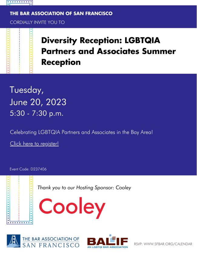 BALIF Newsletter- Enjoy many PRIDE events in June with BALIF!