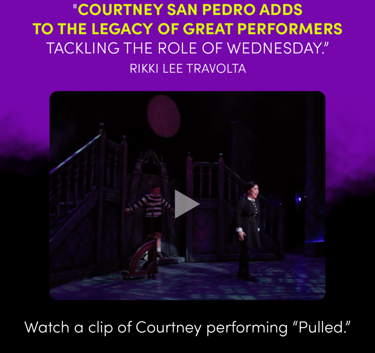 🧪 The Addams Family: A New Musical closes this weekend