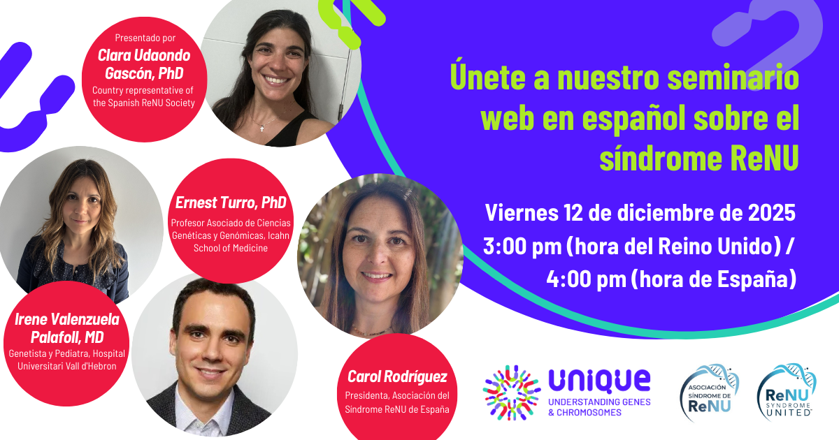 ReNU syndrome webinar in Spanish