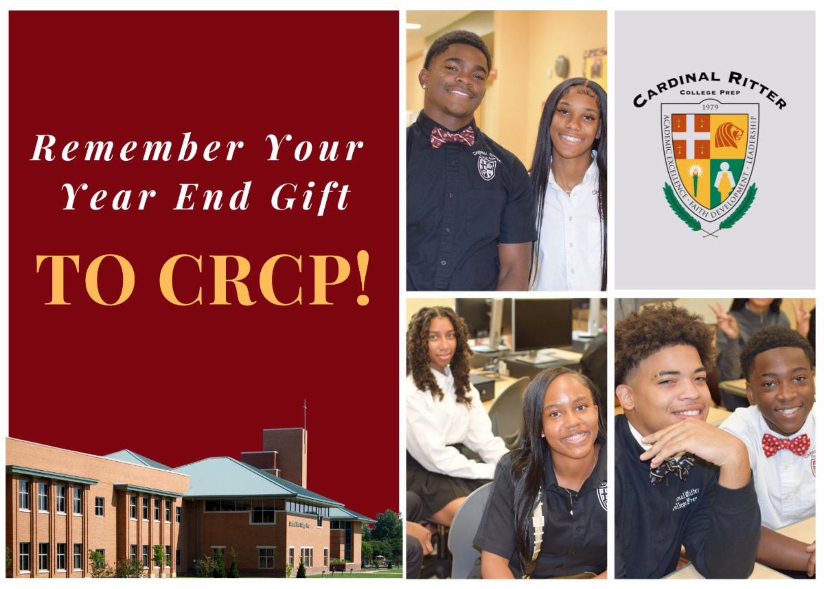 Remember Your Year End Gift to CRCP!