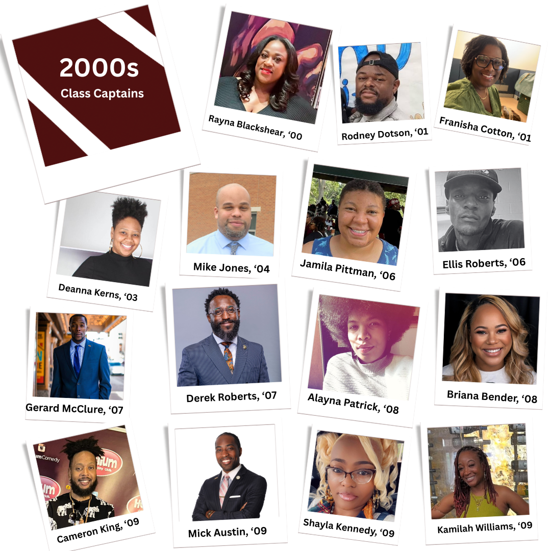 2000s Alumni: Meet Your Class Captains!