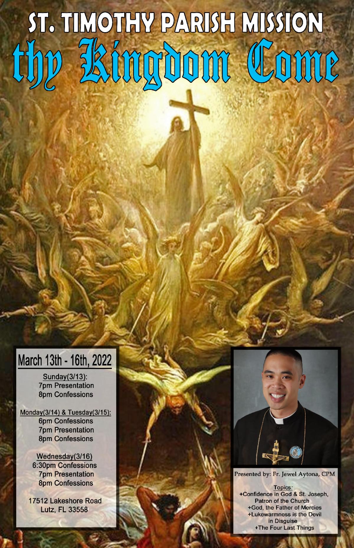 This Week and More At St. Timothy