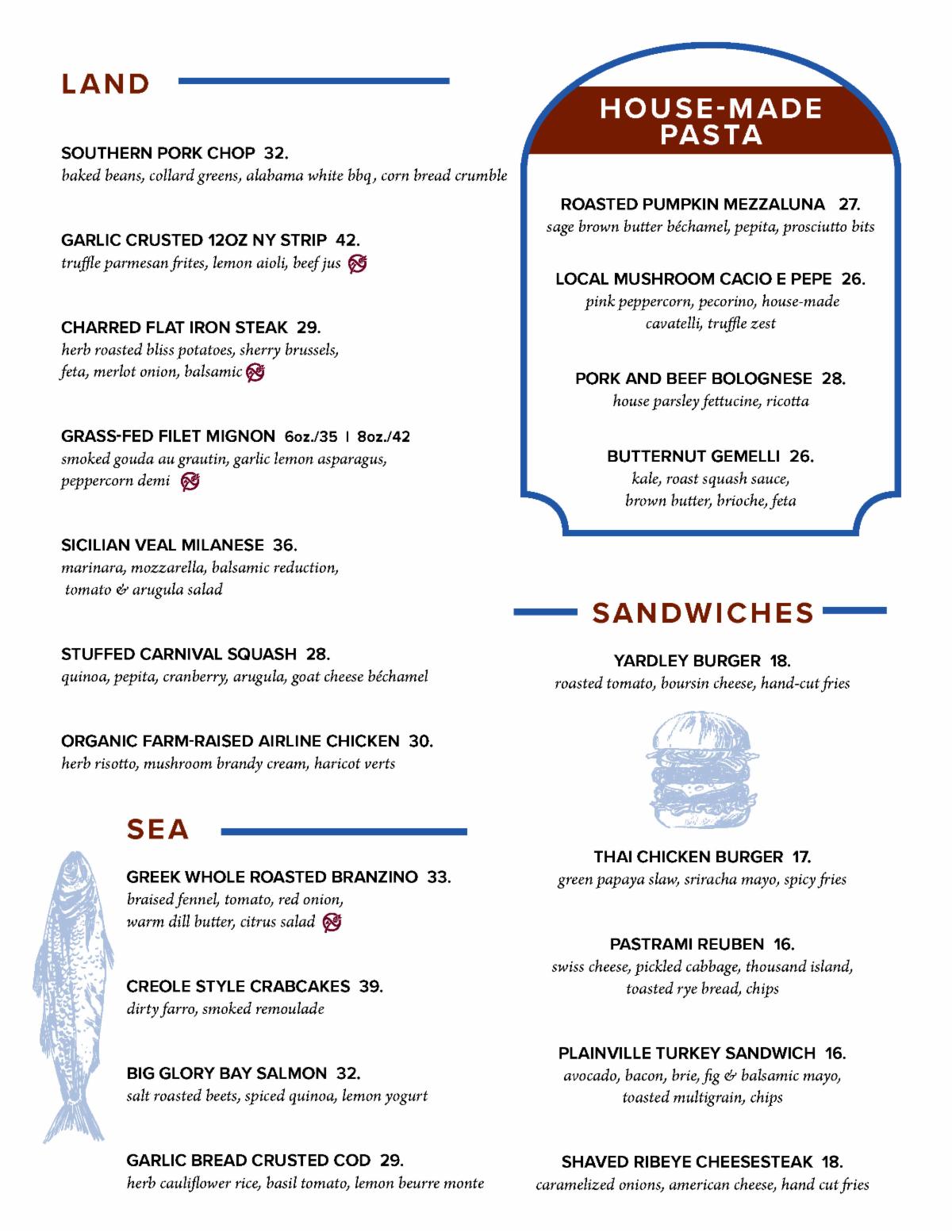 We're turning over a new leaf with our fall menus.