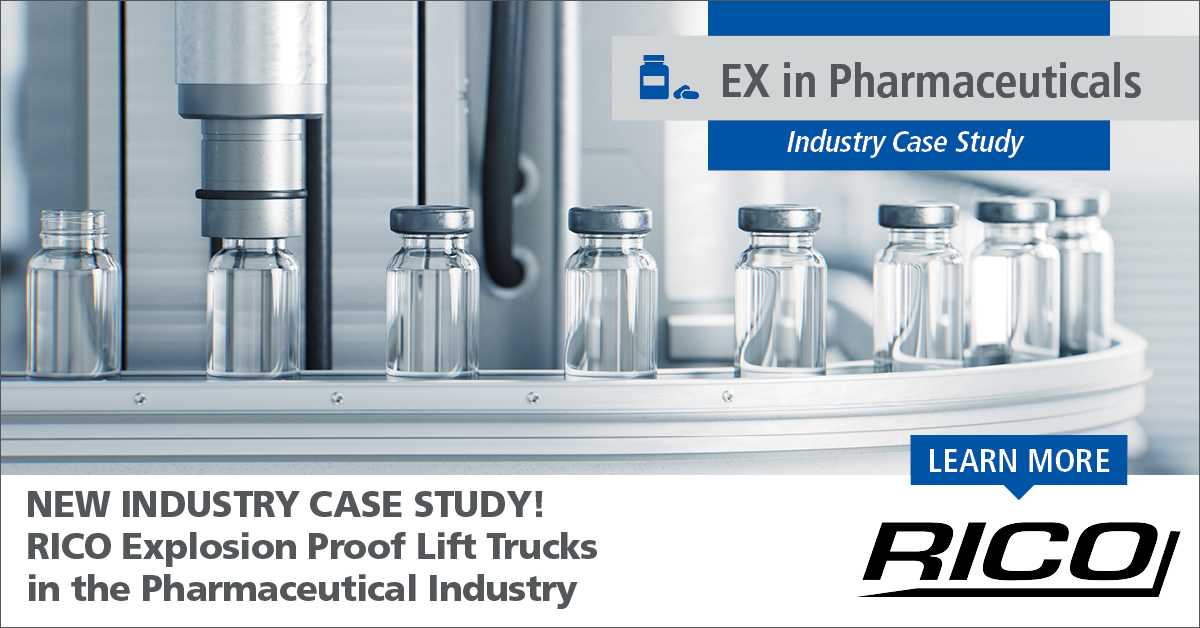 learn what's new with RICO Explosion Proof Lift Trucks