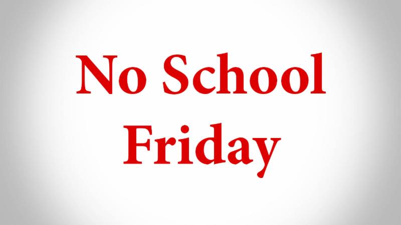 Reminder: No School Friday, March 3