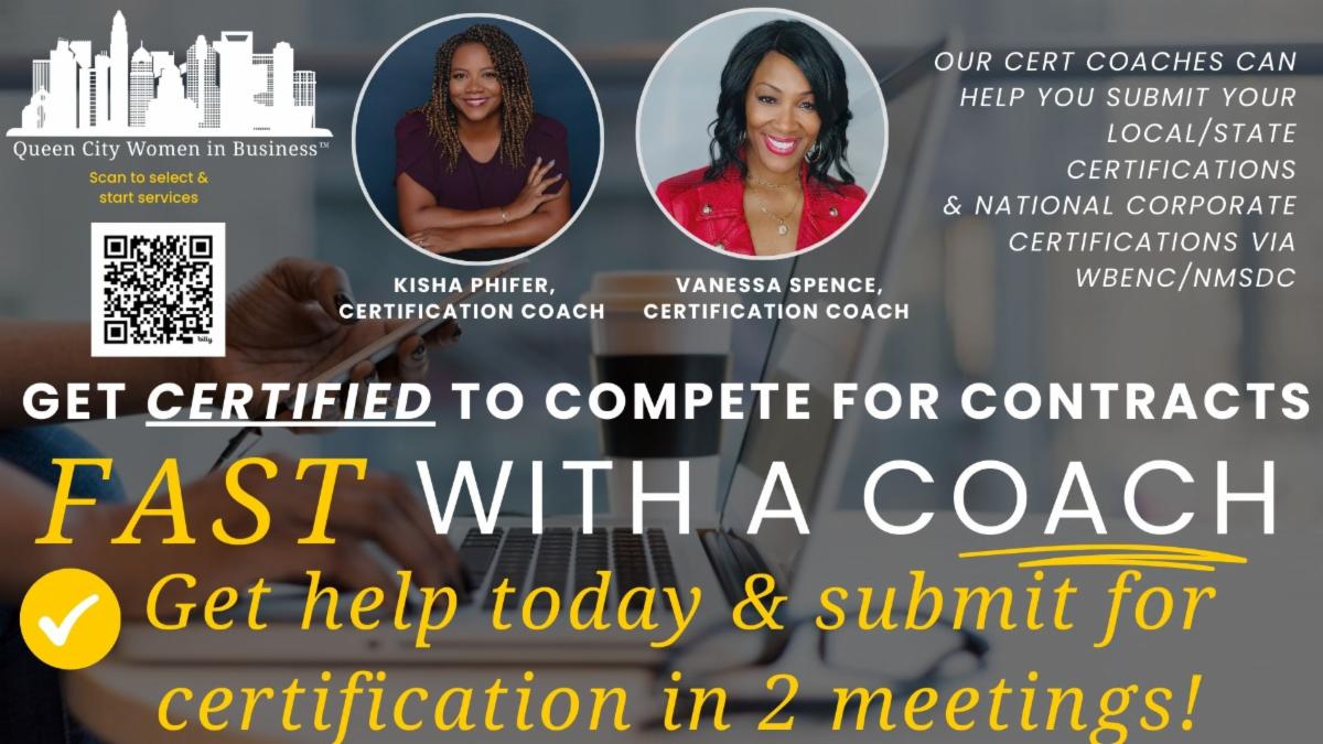 Get Your Diverse Supplier Certification Submitted in 2 Days with a Certification Coach.