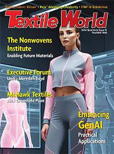 Your new issue of Textile World Magazine