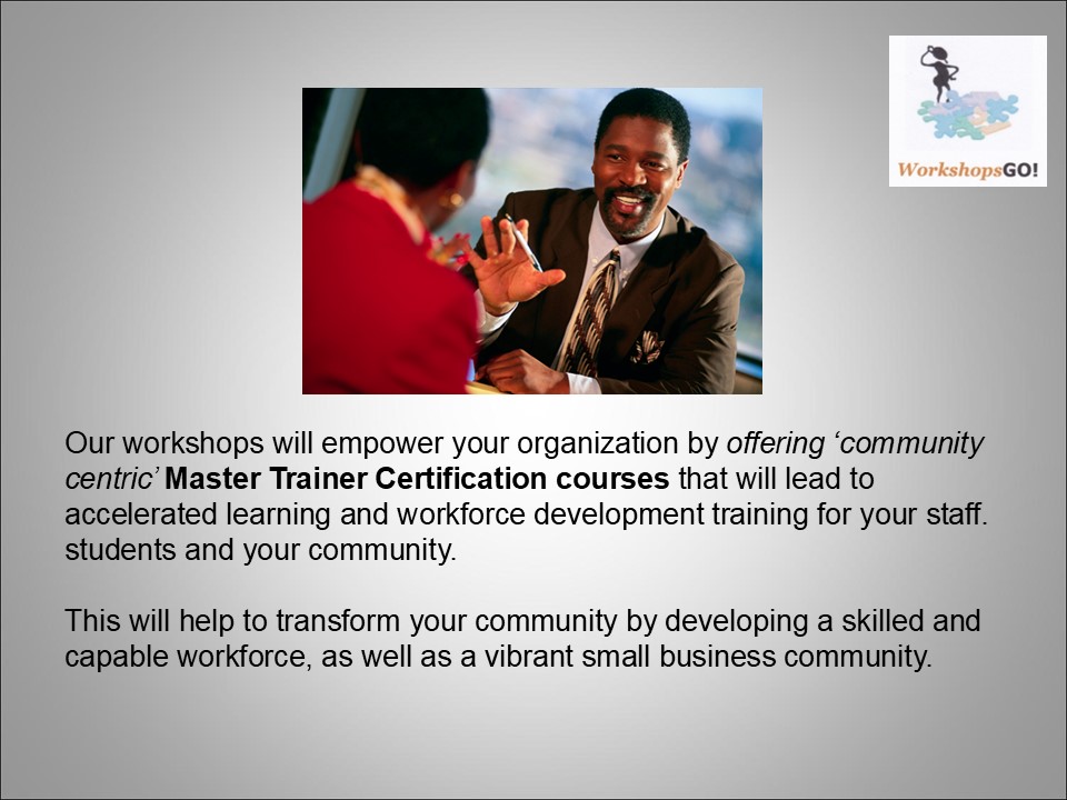 re: A New Training Franchise Revenue Source is Now Available. No More ...