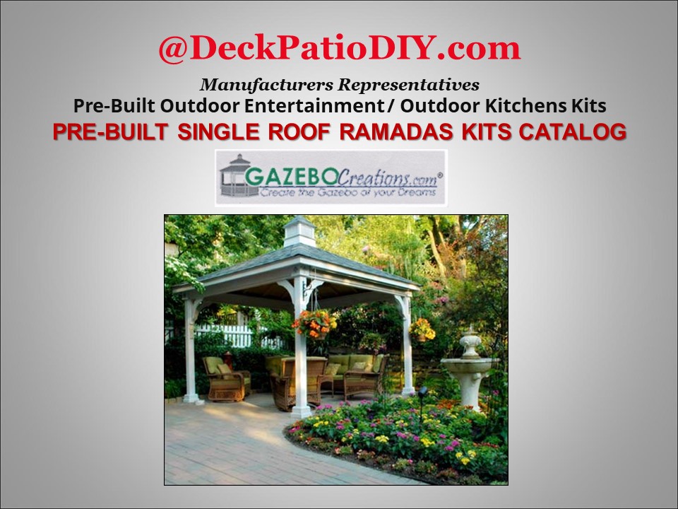 DeckPatioDIY - How to Build an Outdoor Dining Ramada