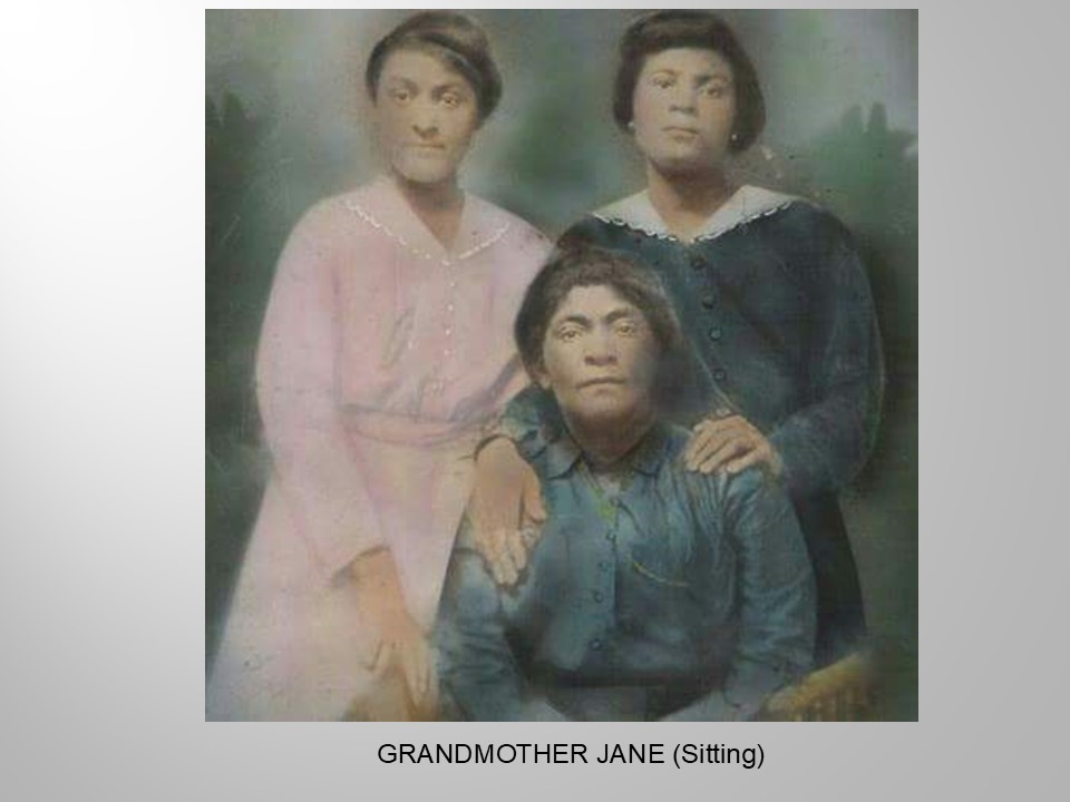 re: pearl and the buffalo soldier / grandmother jane and all online ...