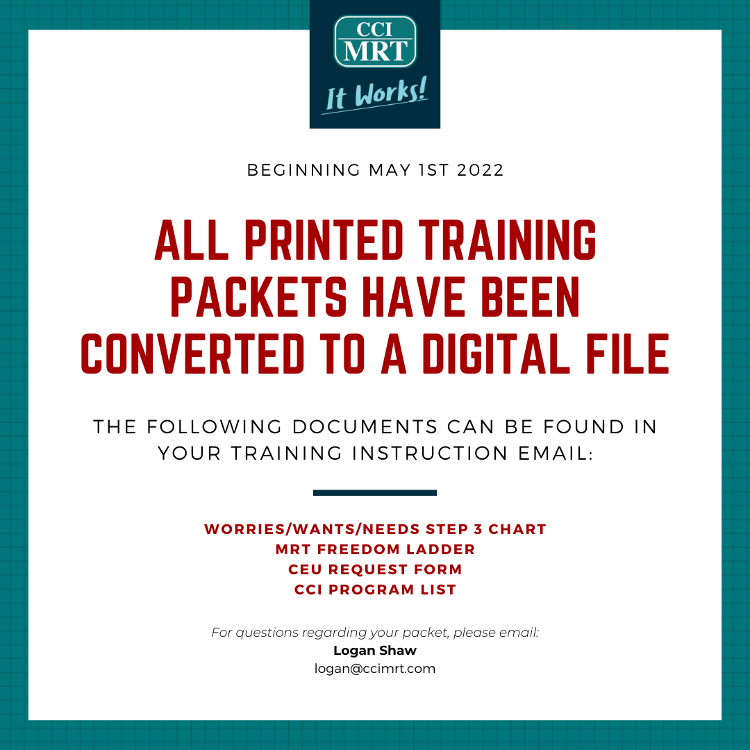 Download & Print Your Training Packet