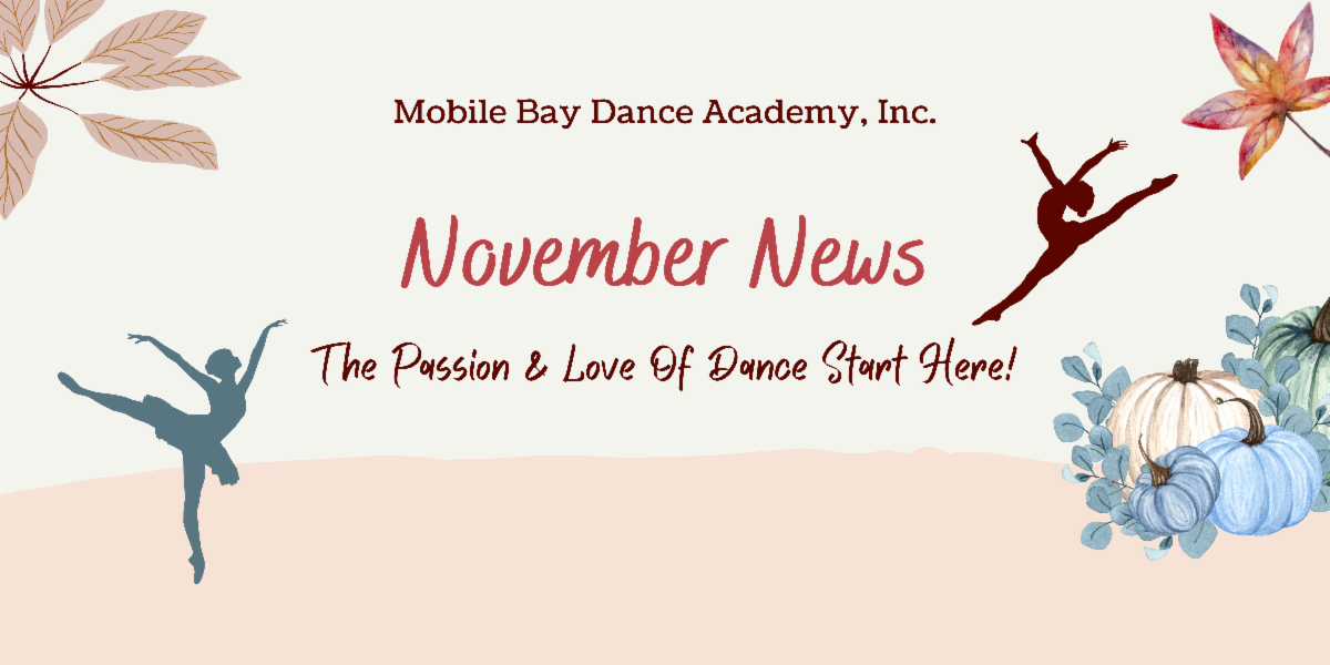 November News! Tuition & Costume Fees Due!