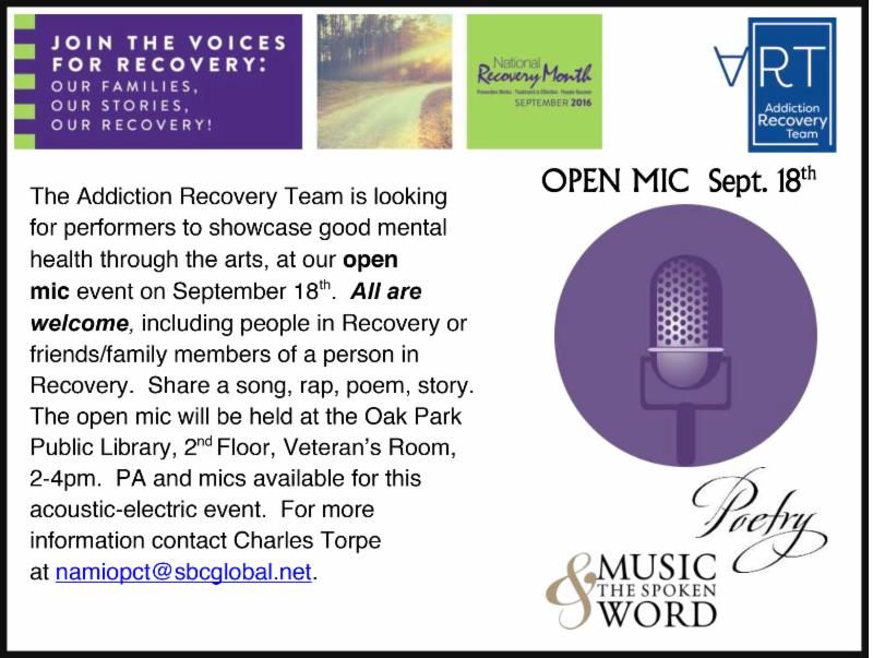 Addiction Recovery Team - Free Events and Resource Fair