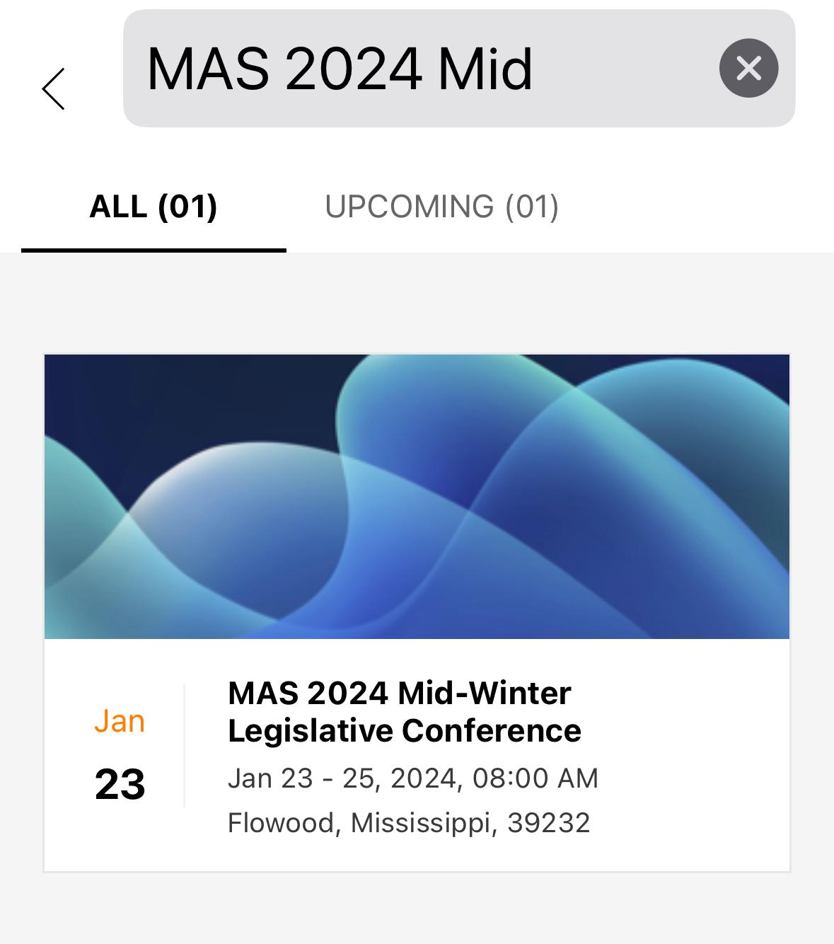 MAS 2024 Mid-Winter Legislative Conference
