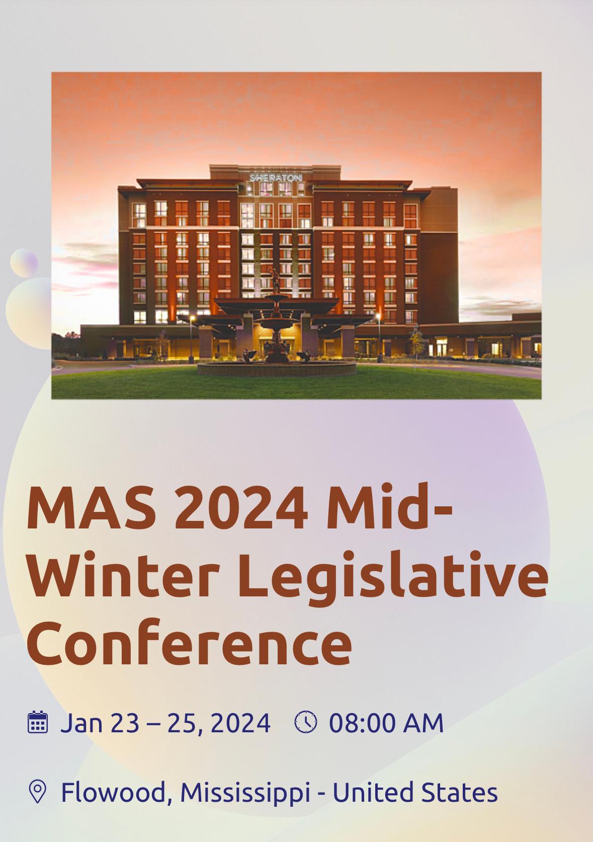 MAS 2024 Mid-Winter Legislative Conference