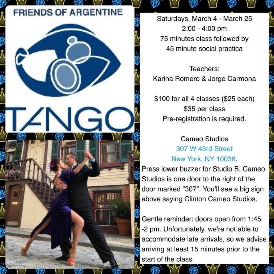 Karina Romero Tango News!